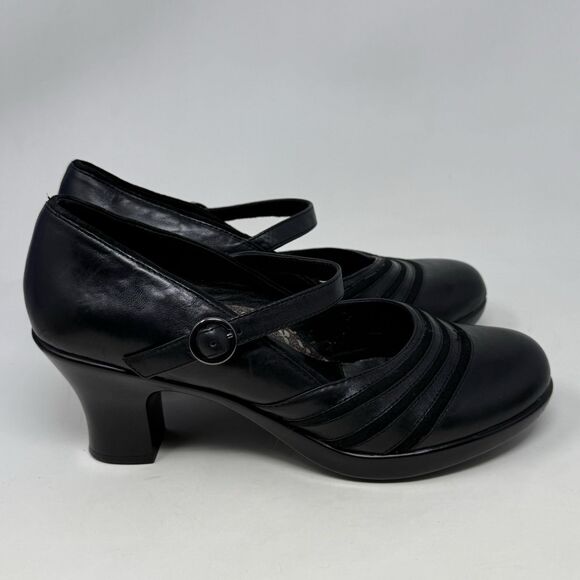 Dansko | Shoes | Dansko Becky Pumps Womens 95 Eu 40 Black Leather Mary ...